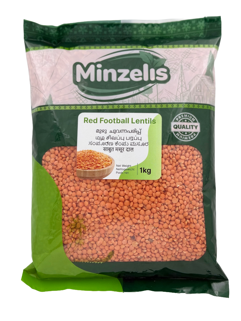 Red Football Lentils - Minzelis